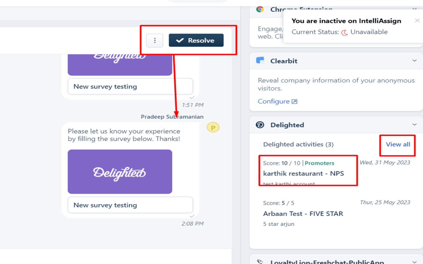 Freshworks Delighted Integration | Freshworks Marketplace